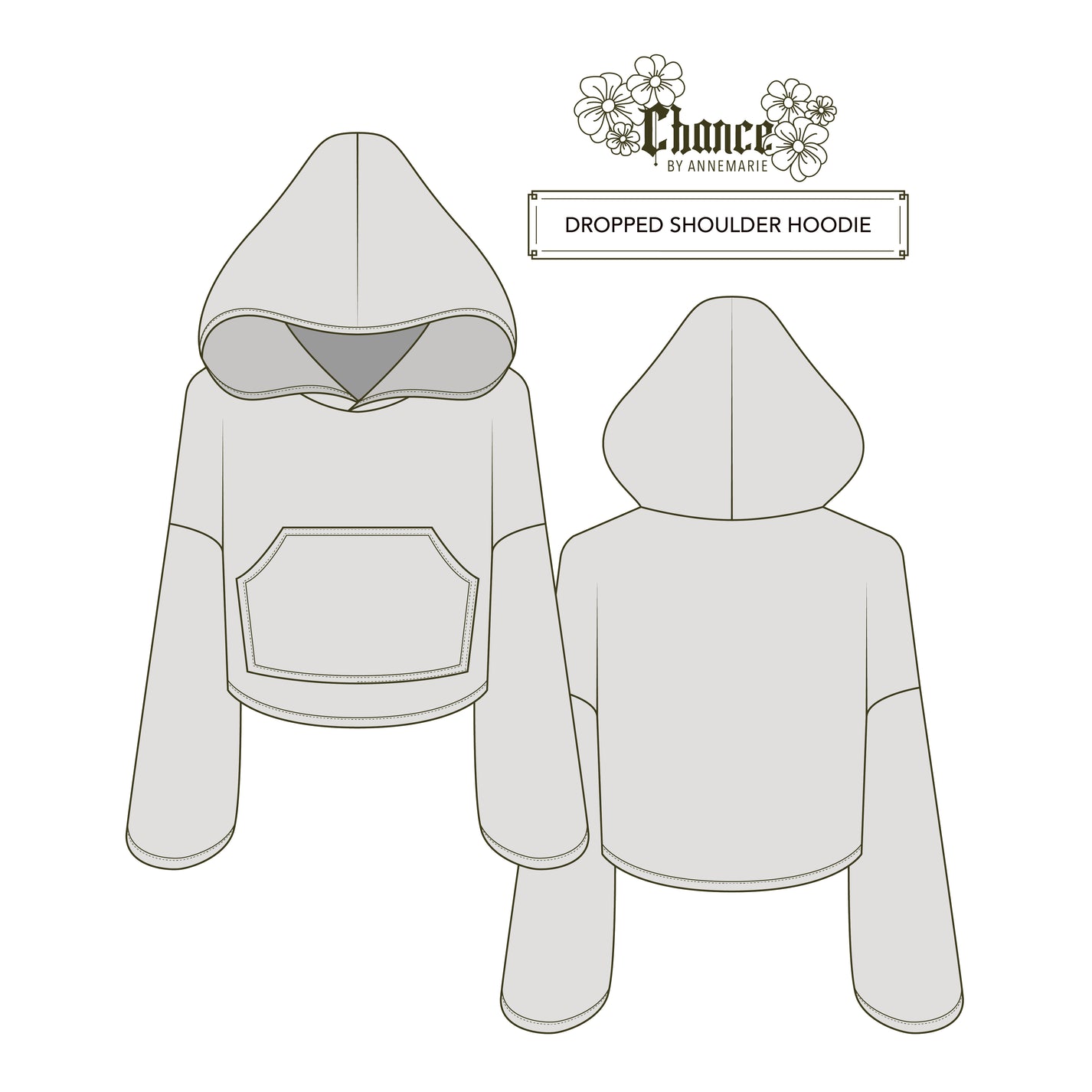 Dropped Sleeve Hoodie Pattern – Chance